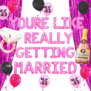 laventy youre like really getting married balloons mean girls bachelorette decoration burn book decoration mean girls bridal shower decoration balloons