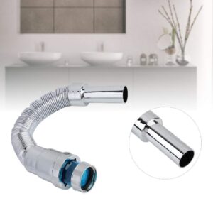 Flexible Sink Drain Pipe Expandable Wash Basin Drain Tubing Pipe Hose for Kitchen Bathroom Sink Drain