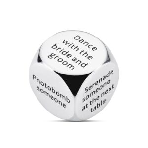 wedding guest ice breaking game dice, wedding favors for guests, wedding party favors, wedding decorations table games for guest, wedding decor, wedding supplies, engagement bridal shower party favors