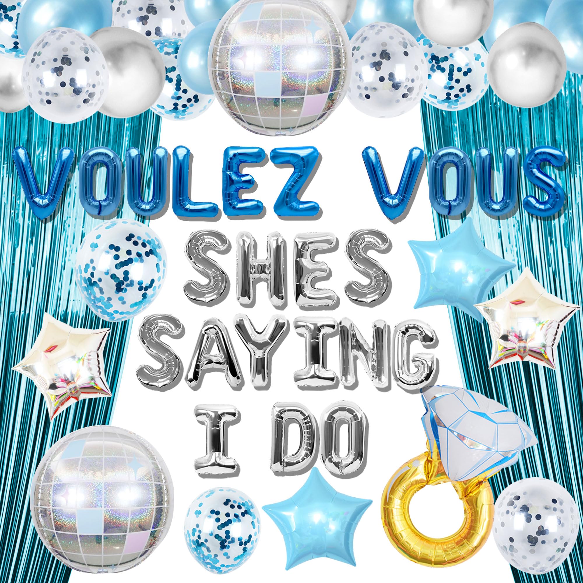 JeVenis Voulez Vous Mamma Mia Decoration Mamma Mia Party Decorations Last Disco Bachelorette Party Decorations Retro 70s Bridal Shower