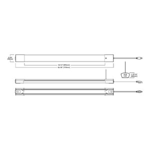 Metalux SHP 4 ft. 96-Watt Equivalent, Integrated LED, White Shop Light, 5000 Lumens, 4000K CCT