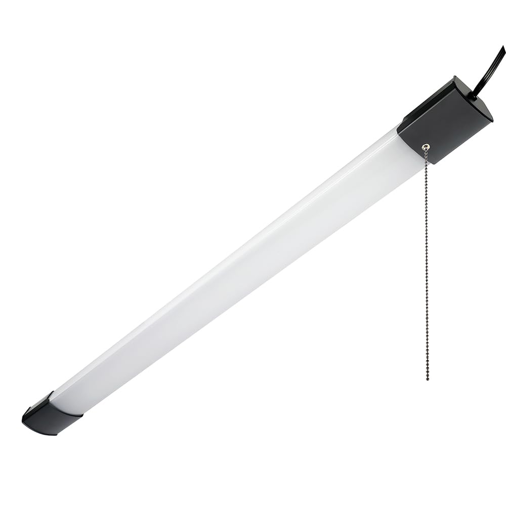 Metalux SHP 4 ft. 96-Watt Equivalent, Integrated LED, White Shop Light, 5000 Lumens, 4000K CCT