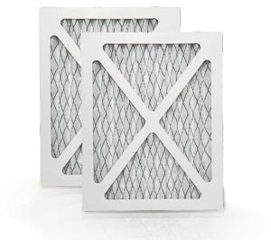 nispira filter replacement for dehumidifier | for honeywell truedry dh65 dr65, part 50049537-002/u, 50049537-005 | 2 packs