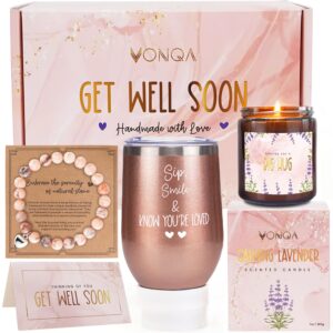 get well soon gifts for women after surgery, self care package for sick patient friend, thinking of you gift basket, feel better comfort relaxing recovery encouraging pamper wellness gift box for her