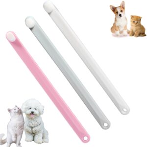 jgocot 3pack small dog toothbrushes,cat toothbrush,soft micro nano bristle for sensitive gum&teeth toothbrush for dog teeth cleaning&dog dental care pet toothbrush kit for puppy&kitten