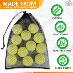 12Pcs Mesh Laundry Bags for Delicates - 13x15.5 inch Black Drawstring Bag Washable Laundry Bag Mesh Stuff Sack Nylon Mesh Bag - Sports Equipment Bag Cloth Bags Drawstring Backpack Organizer Small Mesh