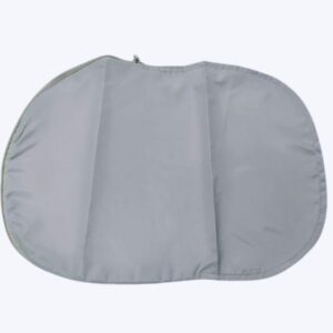 ophthalmic grey universal phoropter refractor protective dust cover nylon zipper 19" l x 13" w