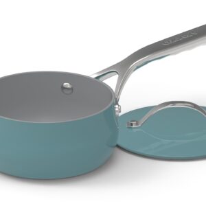 Cuisinart Culinary Collection Nonstick 1 Qt. Saucepan + Cover, Teal