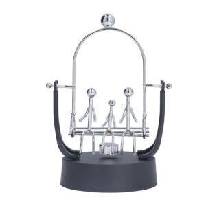 perpetual motion desk toy noiseless swinging desk sculpture silent motion office decor endless motion desk ornament for desktop decorations