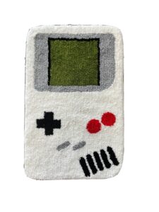 exigent retro gamer handheld game console ultra soft anti-slip floor door mat rug (gb_rug)