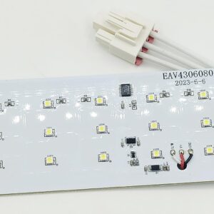 Delixike EAV43060808 EAV43060804 EAP5020295 LED Light BoardCompatible With Kenmore LG Refrigerator LED Light Assembly