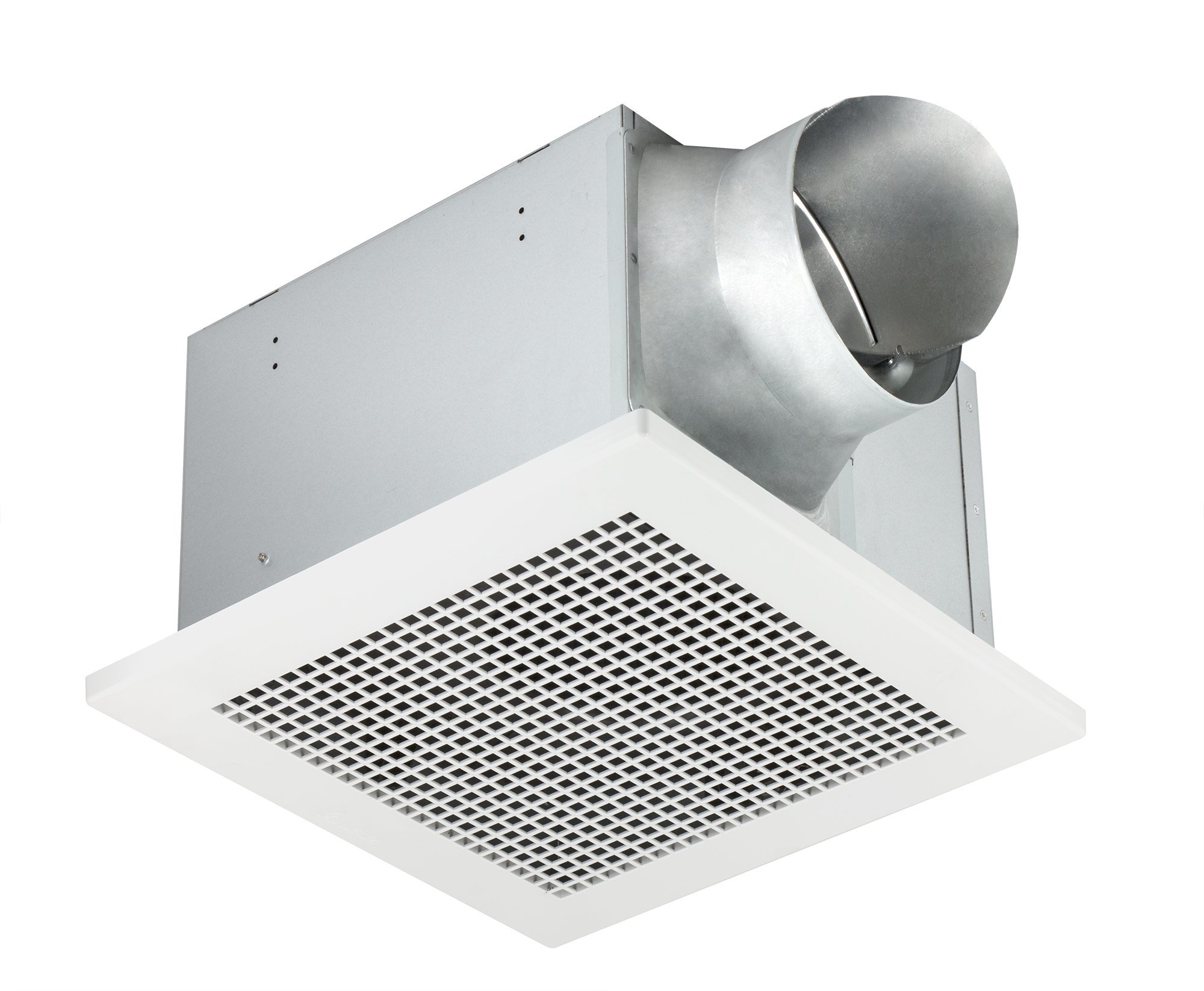 Delta Breez PRO300 Pro Series 300 CFM Exhaust Bath Fan Energy Star & Broan-NuTone 634M Steel Roof Cap for 6" Round Duct, For Range Hoods, LoSone Fans, and Bath Ventilation Fans, Black