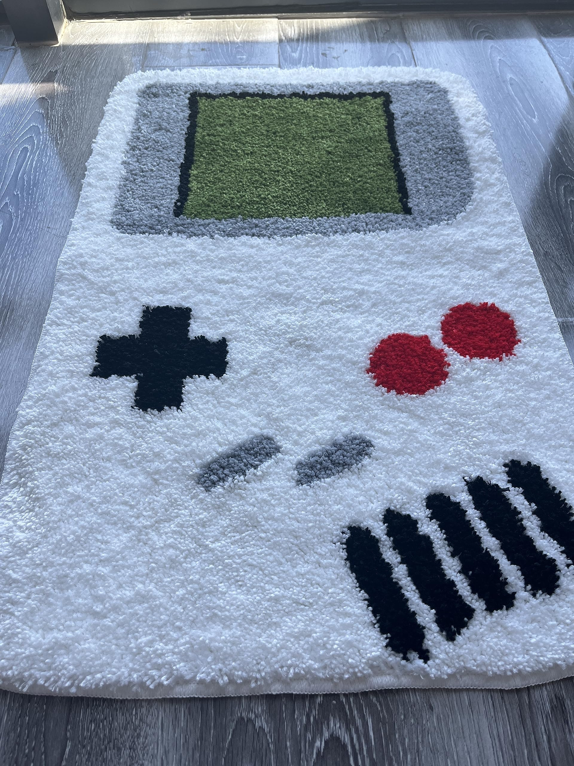 EXIGENT Retro Gamer Handheld Game Console Ultra Soft Anti-Slip Floor Door Mat Rug (GB_Rug)