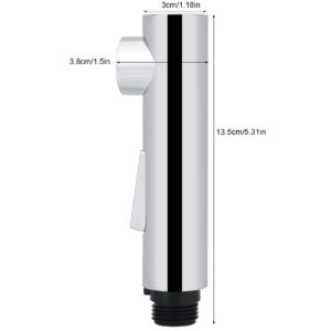 Kitchen Sink Faucet Sprayer Head, Kitchen Faucet Head Pull Down Faucet Sprayer Head Nozzle Kitchen Sink Faucet Head Replacement Spray 2 Function for Home Bathtub Basin Standard G1/2 Male Connector