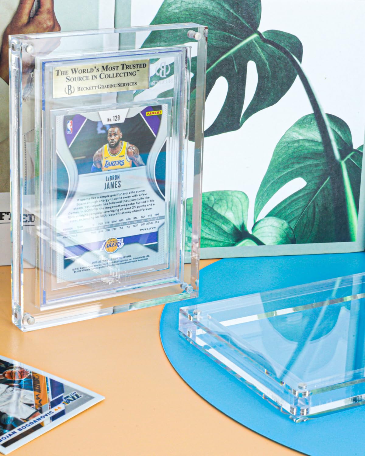 BGS Graded Card Holder Acrylic Frame, Sports Card Display BGS Card Frame