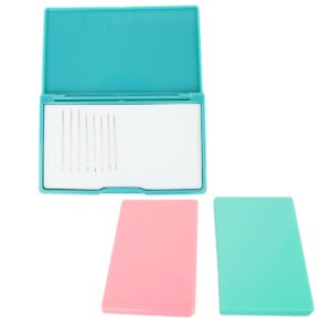 dvecue megnetic sewing needle case knitting pin organizer portable stitching pin storage box for pin holder 3pieces