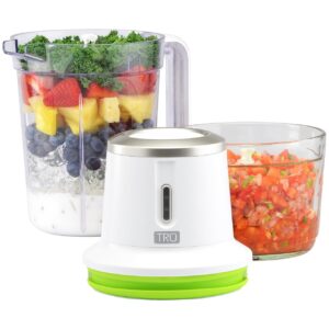 cordless rechargeable chopper and party blender combo set