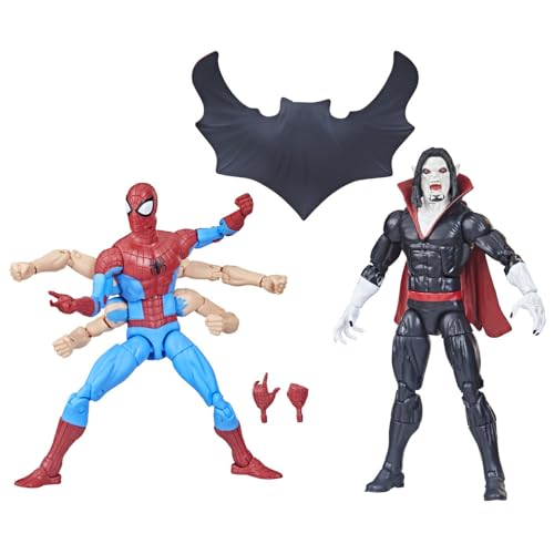 The Amazing Spider-Man Marvel Legends Pack 2 Figurines Spider-Man & Morbius 15 cm