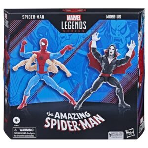 The Amazing Spider-Man Marvel Legends Pack 2 Figurines Spider-Man & Morbius 15 cm