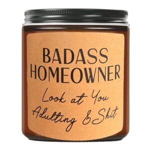 candles gifts for home - house warming gifts new home women men - funny housewarming gifts for new house - new home candle for homeowner