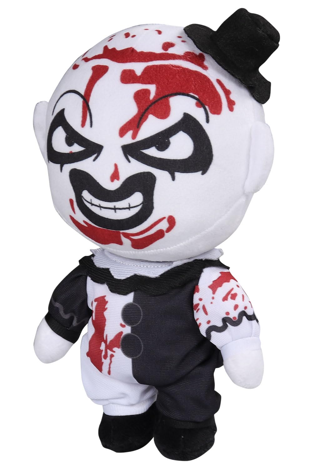 Feeriay Art Clown Plush Toy Soft Bloody Killer Art Clown Stuffed Plushie Pillow Doll for Kids Adults