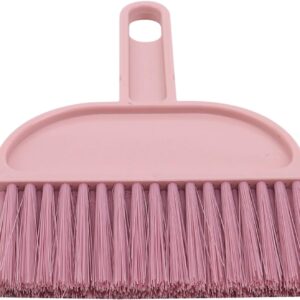 Plastic Mini Broom and Dustpan,Mini Cleaning Brush with Dustpan Set Desktop Cleaning Accessories,Pink with Dustpan Set,Plastic Mini Broom and Dustpan,Desktop Cleaning Set