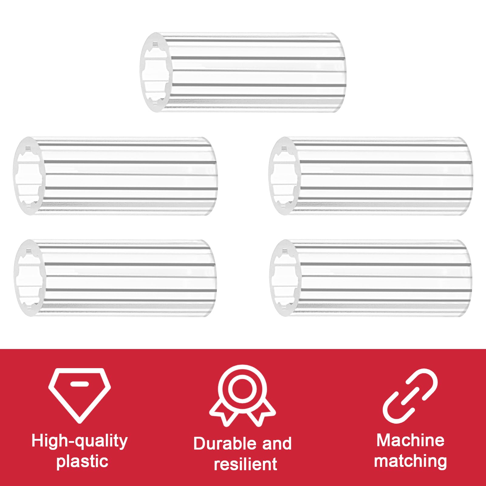 Rotary Multi-Tool Coupling Parts, Fits for Dremel 395 Corded Multi-Tool Replacement Coupling 2615294309 (5 Pcs)