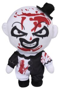 feeriay art clown plush toy soft bloody killer art clown stuffed plushie pillow doll for kids adults