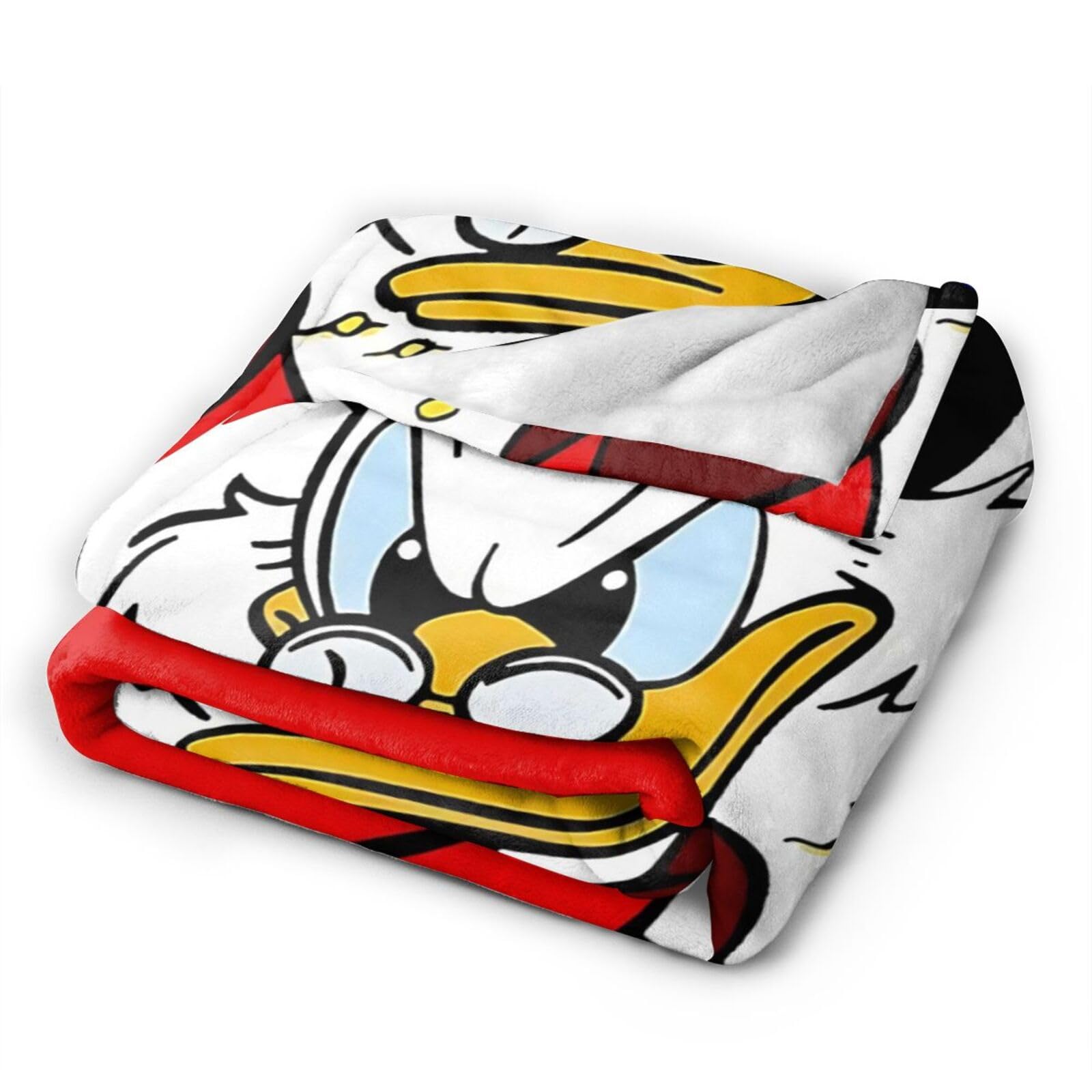 Scrooge Mcduck Blanket Soft Cozy Fleece Throw Blanket Plush Lightweight Warm Fuzzy Flannel Blankets and Throws for Boys Girls Couch Sofa Bed 60"X50"