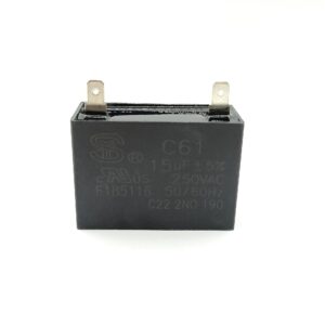 WR55X24065 15uF 210 Volts Compatible with GE Refrigerator Run Capacitor AP5957930 PS10065391