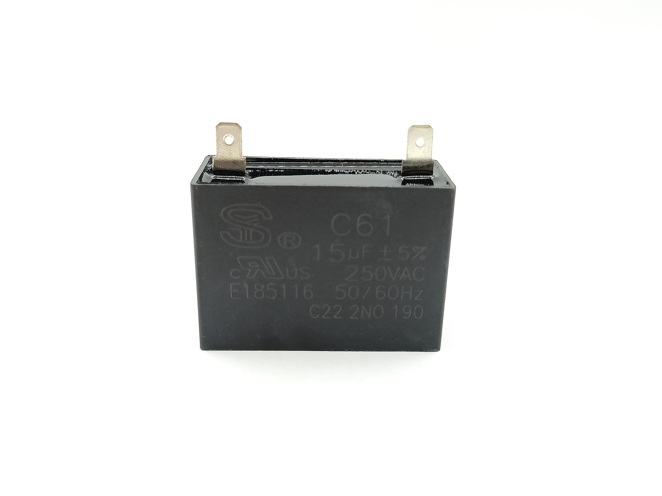 WR55X24065 15uF 210 Volts Compatible with GE Refrigerator Run Capacitor AP5957930 PS10065391