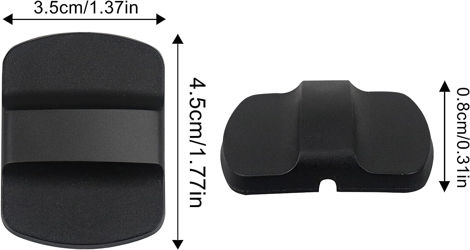 Magnetic Slider Replacement Block, Compatible with YETI Lids 10 oz, 14 oz, 16 oz, 20 oz, 26 oz, 30 oz, Black(2 Pack)