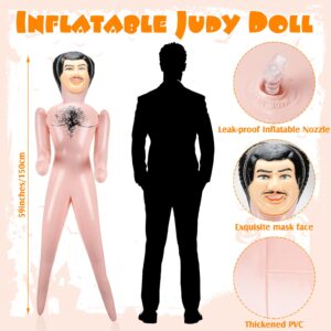 Liliful 59 Inch Blow up Doll Inflatable Bachelorette Party Accessories Halloween Party Props Decoration Fernandor Doll