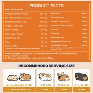 Dog Vitamins Powder, Probiotics & Digestive Enzymes for Gut Health, Glucosamine & Chondroitin & Omega 3, Complete Supplement for Homemade Dog Food, Joint & Skin & Immune Support, Dog Allergy Relief