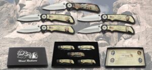 mount rushmore knife set