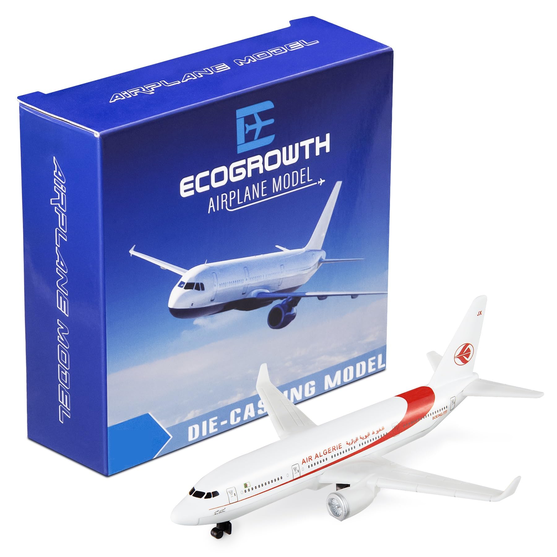 EcoGrowth Model Planes Algeria Model Airplane Plane Aircraft Model for Collection & Gifts