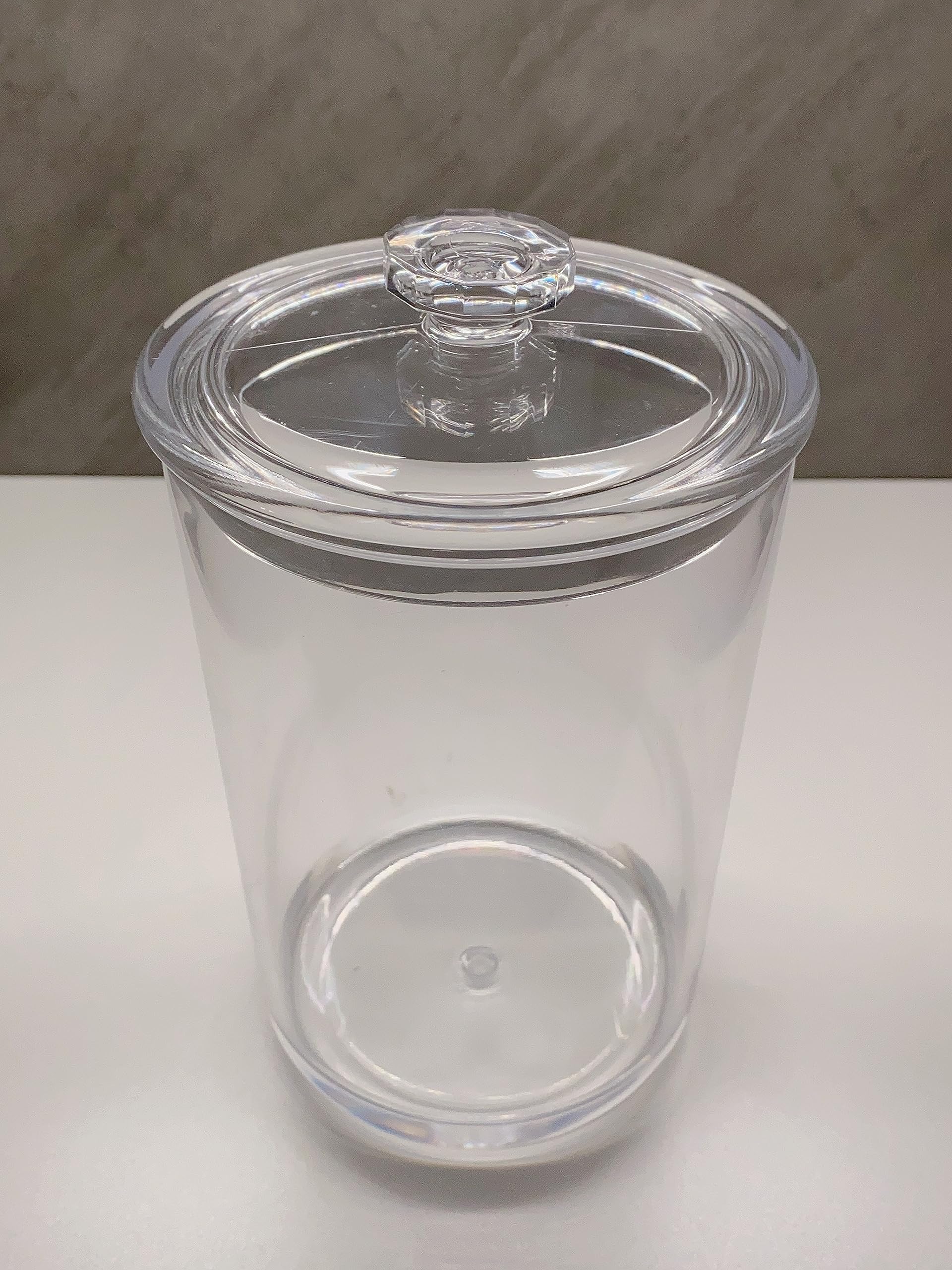 Skywin- Laundry Jars with Lid, Tall Laundry Detergent Jar, Glass Jars for Laundry Room, Laundry Containers for Organizing Laundry Room, Dishwasher Pod Container (Clear)