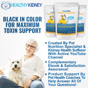 Kidney Cleanse Dog Treats Low Protein Bacon 20 Oz. Dog Treats for Kidney Support. Kidney Friendly Dog Food Diet Treat That Supports Normal Kidney Toxin Elimination