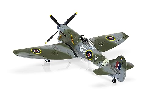 Airfix Model Airplane Kit Gift Set - A02110 Hawker Tempest Mk.V Post War, Plastic Plane Model Kits for Adults & Kids 14+, Skill Level 2, 1:72 Scale WW2 Military Aircraft Models for Beginners