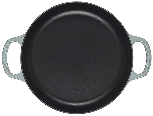 Le Creuset Signature Cast Iron Everyday Pan, 11", Sea Salt