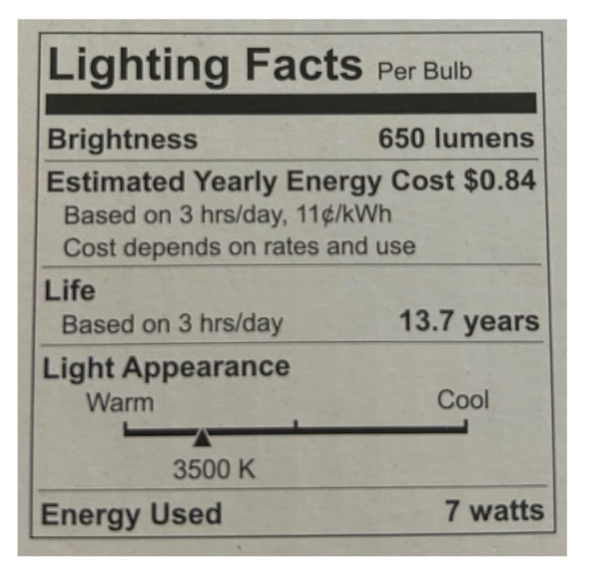 GE Classic 65 W Equivalent Dimmable Bright White Br30 LED Light Bulbs, 6 Pack