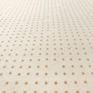 ORGANIC TEXTILES Latex Mattress Topper with Rayon derrived from Bamboo Cover (3 Inches Queen, Firm)