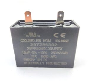 wr62x79 refrigerator run capacitor compatible with ge refrigerator