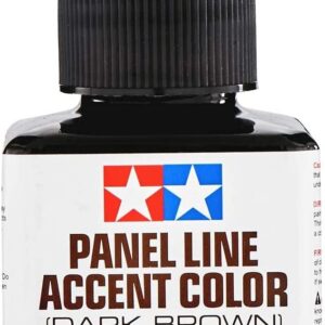 TAMIYA Panel Line Accent Color 40ml Dark Brown TAM87140 Plastics Paint Enamels