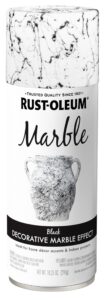 rust-oleum 372487 specialty marble spray paint, 10.25 oz, white