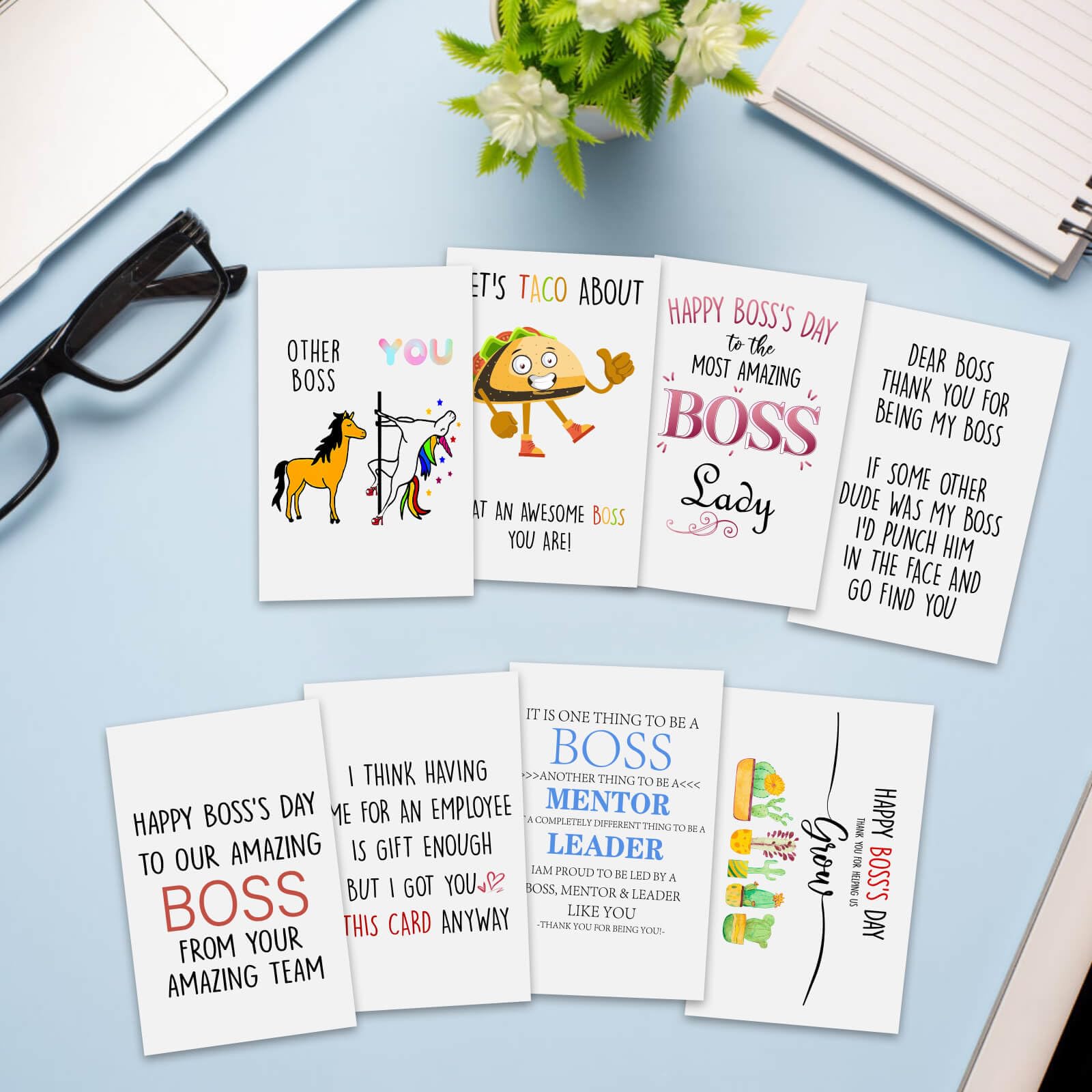 Hincoo Employee Appreciation Gifts, Bosses Day Gifts For Women, Boss Lady Gifts For Women, Bosses Day Gifts For Men, Boss Day Card, Bosses Day Card, National Boss Day Gifts, Best Boss Gifts For Men