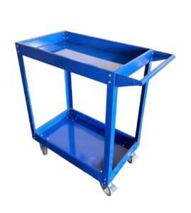 higood heavy duty service utility cart,2 shelf steel, 800-pound capacity, 35.6 x 18.1x38-inch