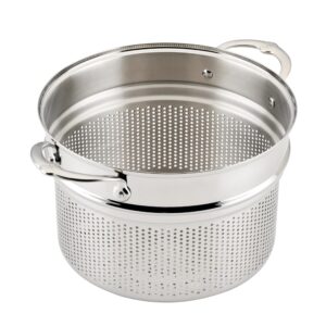 hestan provision cookware, pasta insert, stainless steel