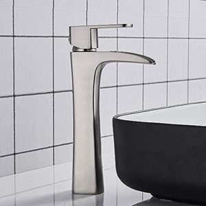 bath basin faucet basin sink faucet waterfall spout glass bathroom crane cold hot water mixer taps bathroom faucets