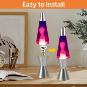 Kanlpeia 2 Pack Lava Lamp Bulb R39 E17 25W Reflector Bulbs for Bedroom and Office 120v Lava Lamp Light Bulb Replacement